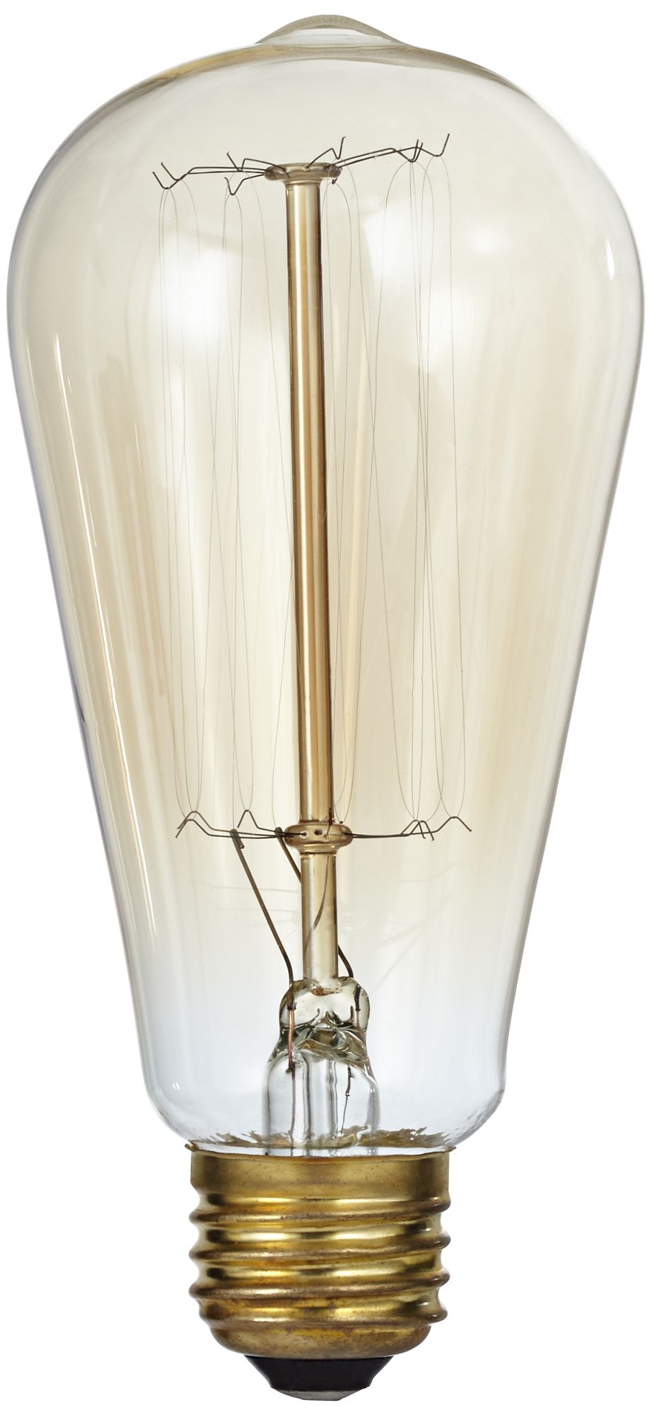 Nostalgic Amber 60 Watt Edison Style Light Bulb - #7R335 | Lamps Plus