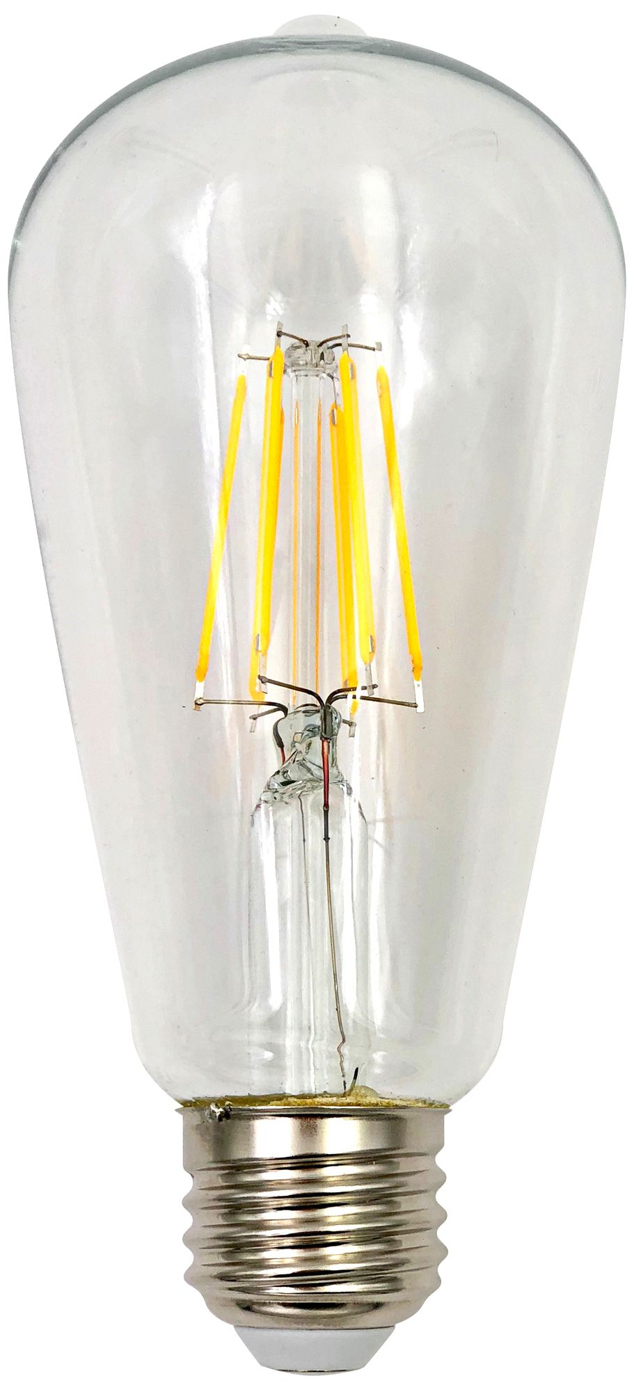 100W Equivalent Clear 12W LED Dimmable Standard ST21 2-Pack - #82P17 ...