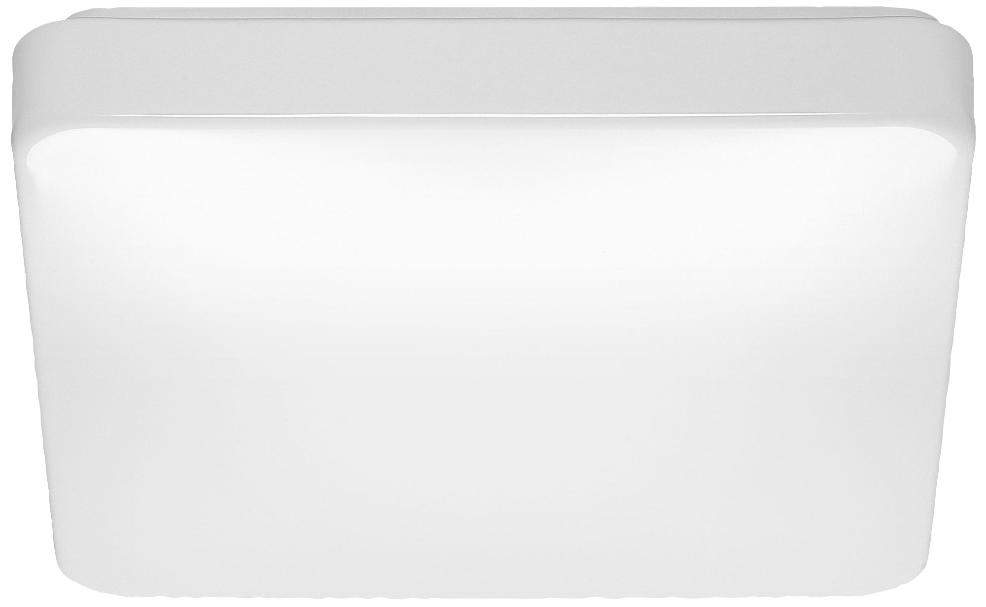 14 inch; Flush Mounted LED Fixture; CCT Selectable; Square; White Acrylic; - #793R5 | Lamps Plus
