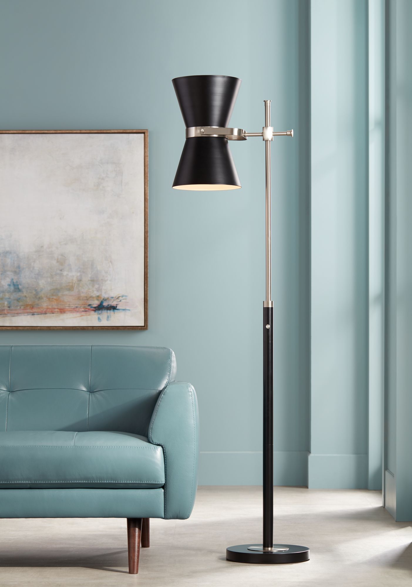 Black, Industrial, Floor Lamps | Lamps Plus