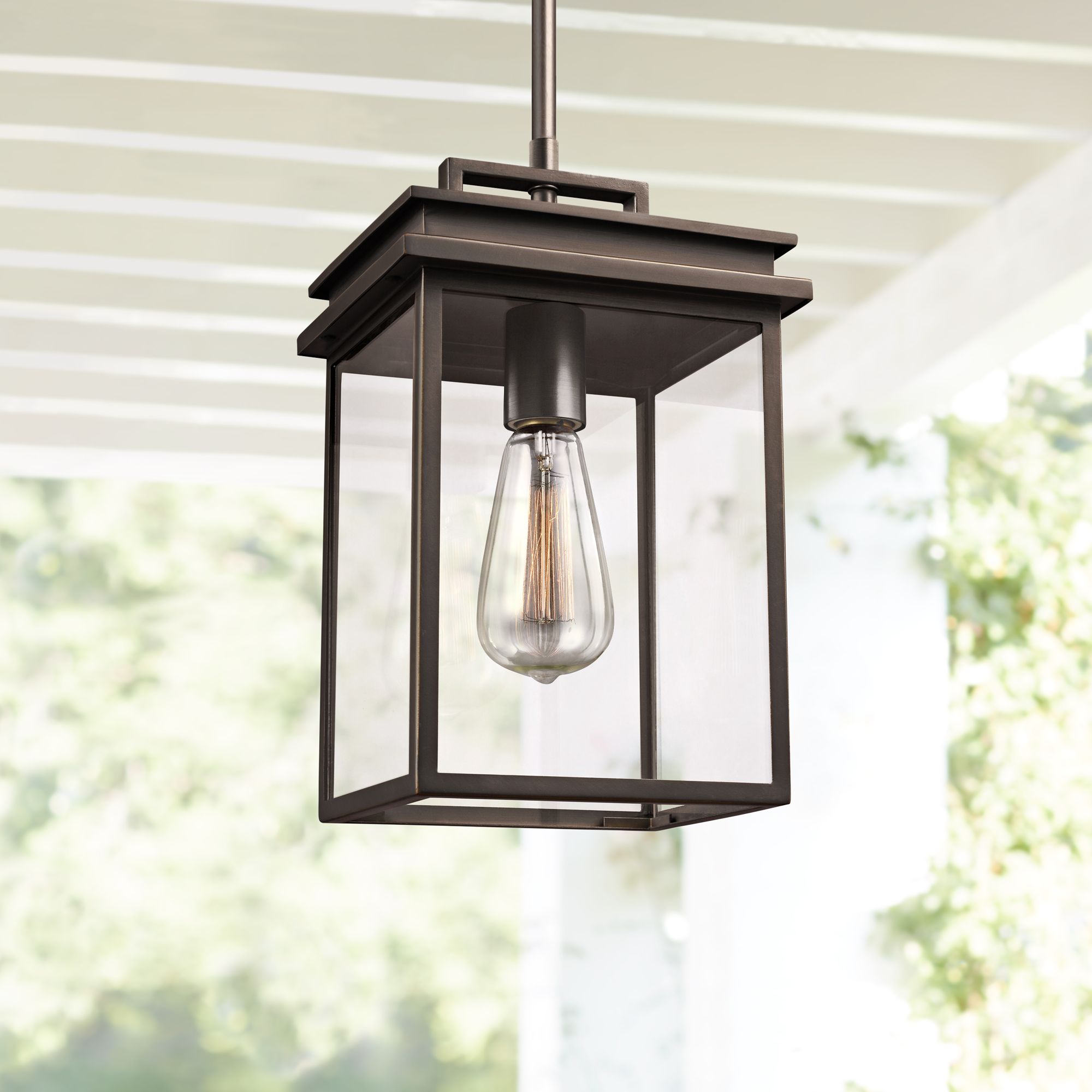 Modern Hanging Lantern Light Fixtures | Lamps Plus
