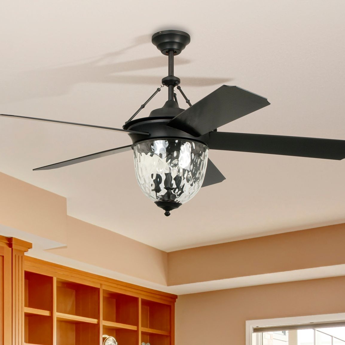 Iron Ceiling Fans - Elegant to Rustic, Mediterranean and More | Lamps Plus