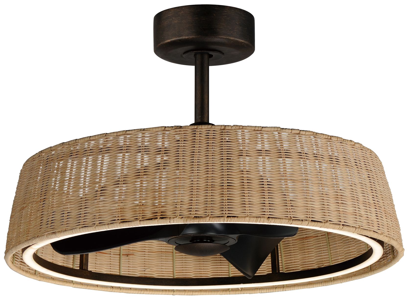 Naturals, Rustic - Lodge, Integrated Led Ceiling Fans | Lamps Plus