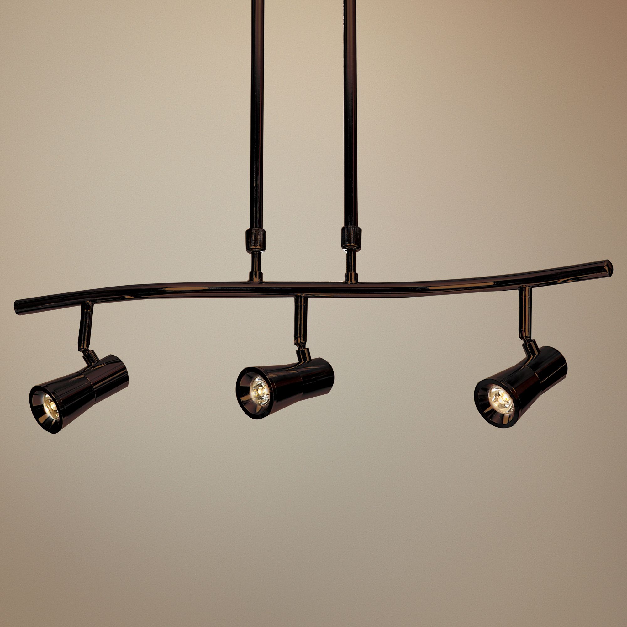 3 Lights, 2 Foot, Contemporary, Track Lighting | Lamps Plus