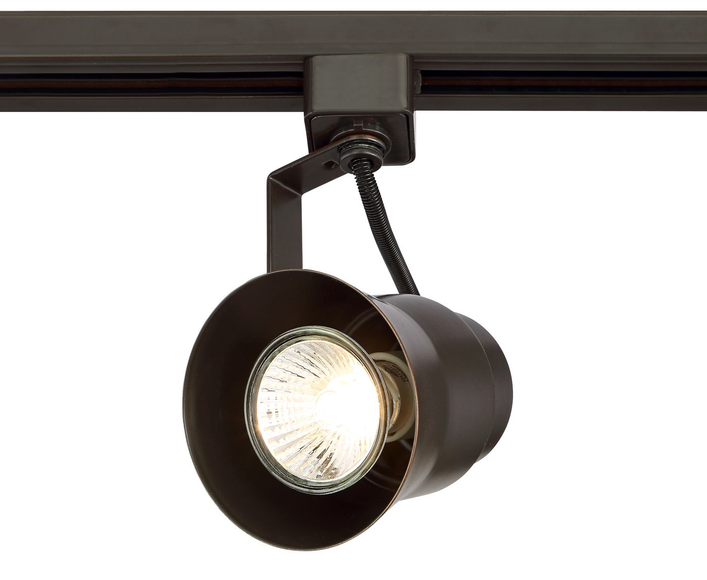 3-Light Bronze Floating Canopy Track Kit - #57X57 | Lamps Plus