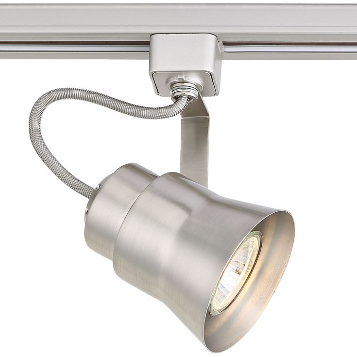 3-Light Silver Floating Canopy Track Kit - #57V47 | Lamps Plus