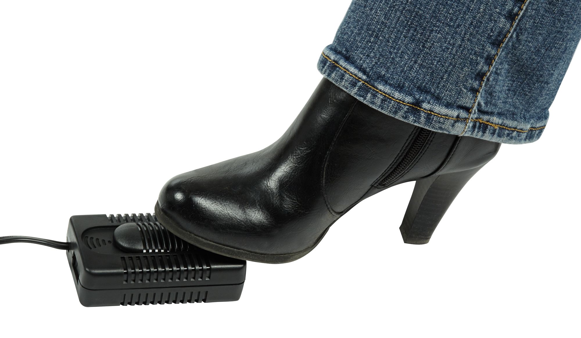 300 Watt Black Finish Plug-In Foot Operated Dimmer Switch 2 Pack ...