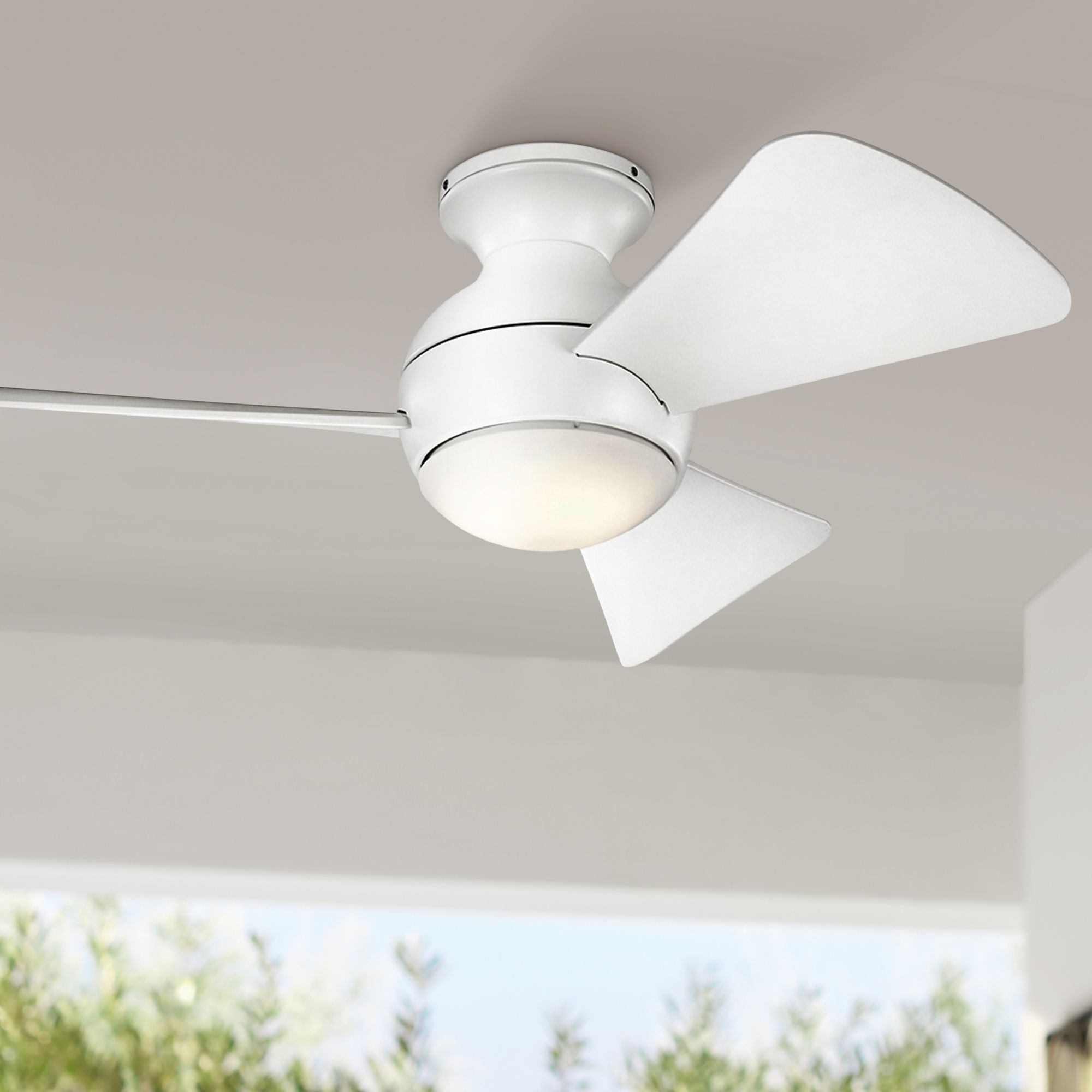 White Ceiling Fans with Lights - Page 2 | Lamps Plus