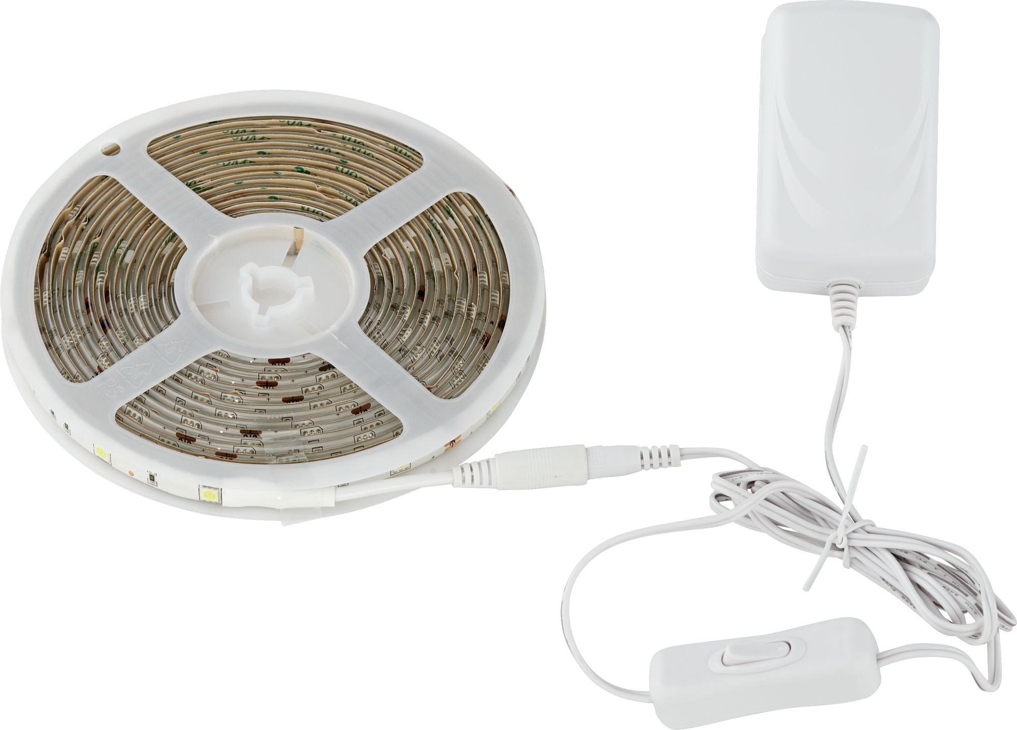 360 Lighting 16.4-Foot Long Cuttable Connectable White LED Tape Light ...