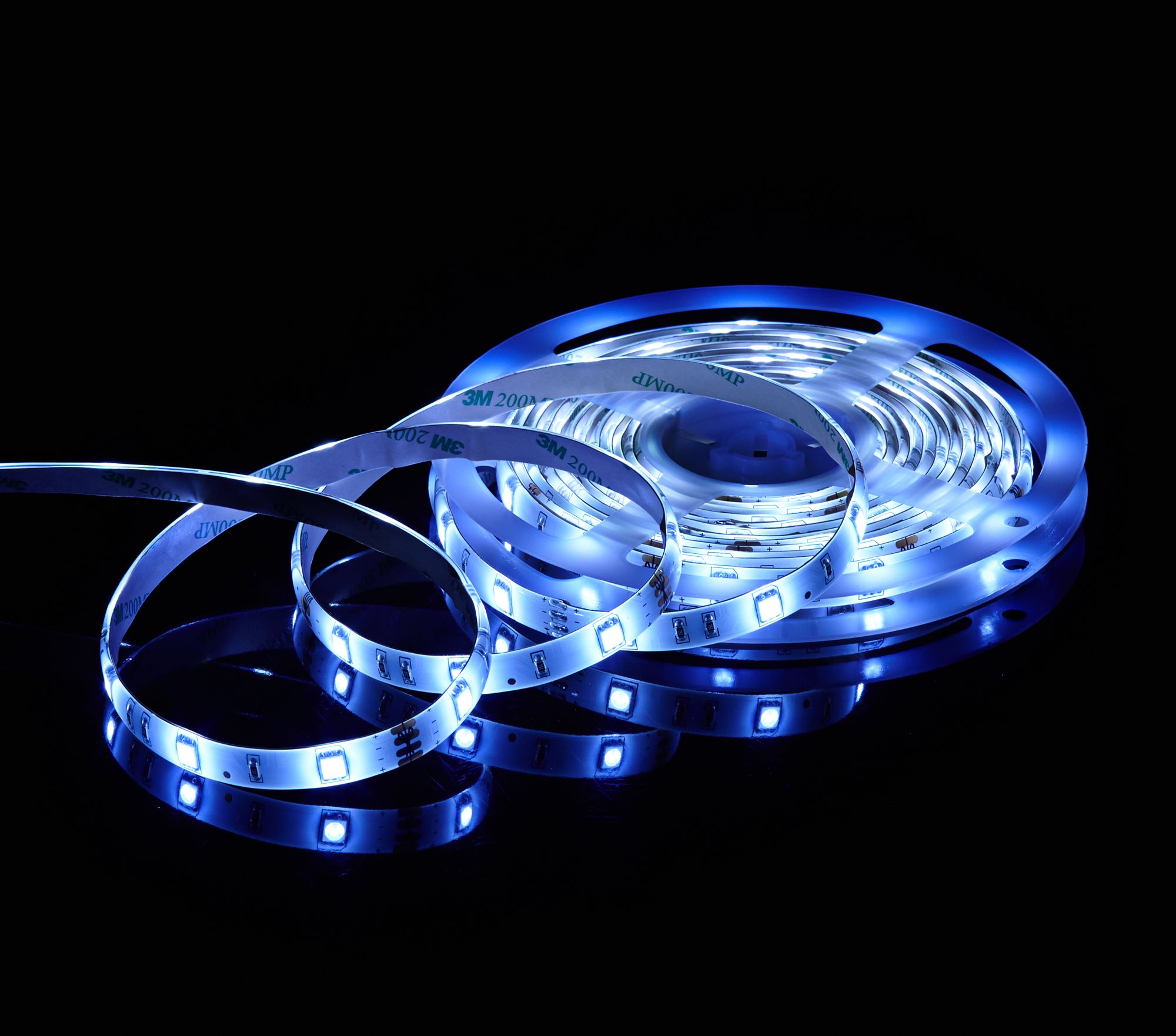 360 Lighting 16.4-Foot Long Cuttable Connectable White LED Tape Light ...