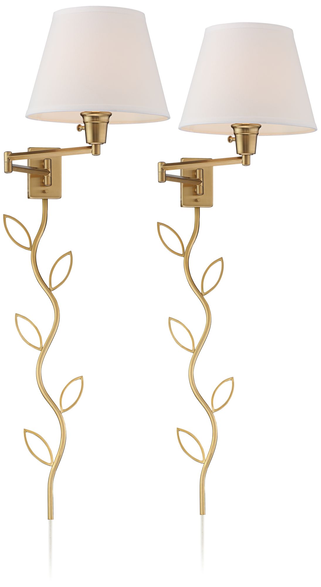 Brass - Antique Brass, 31 In. High And Up Wall Lamps | Lamps Plus