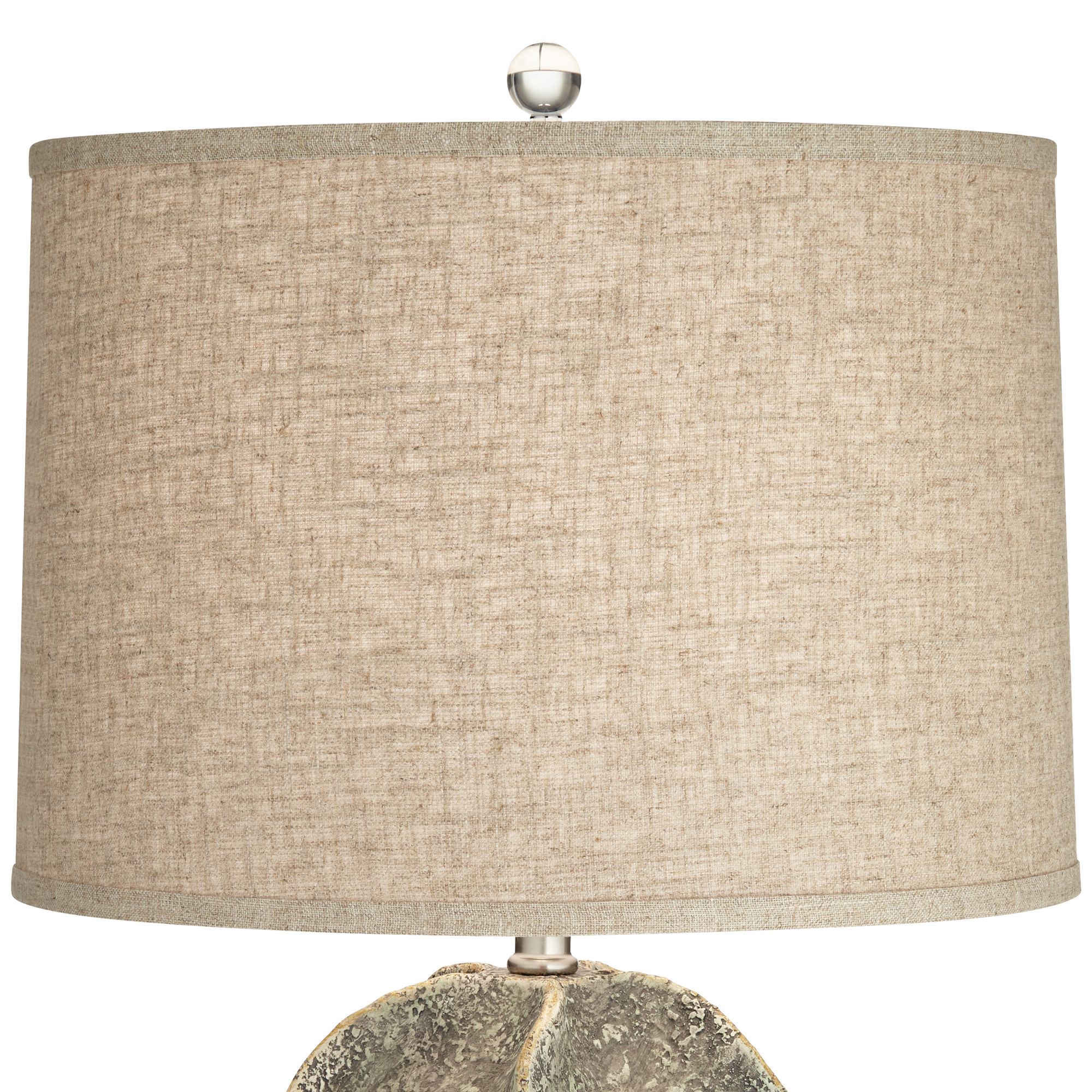360 Lighting Logan 29" Textured Faux Stone Rustic Table Lamp - #138D3 ...
