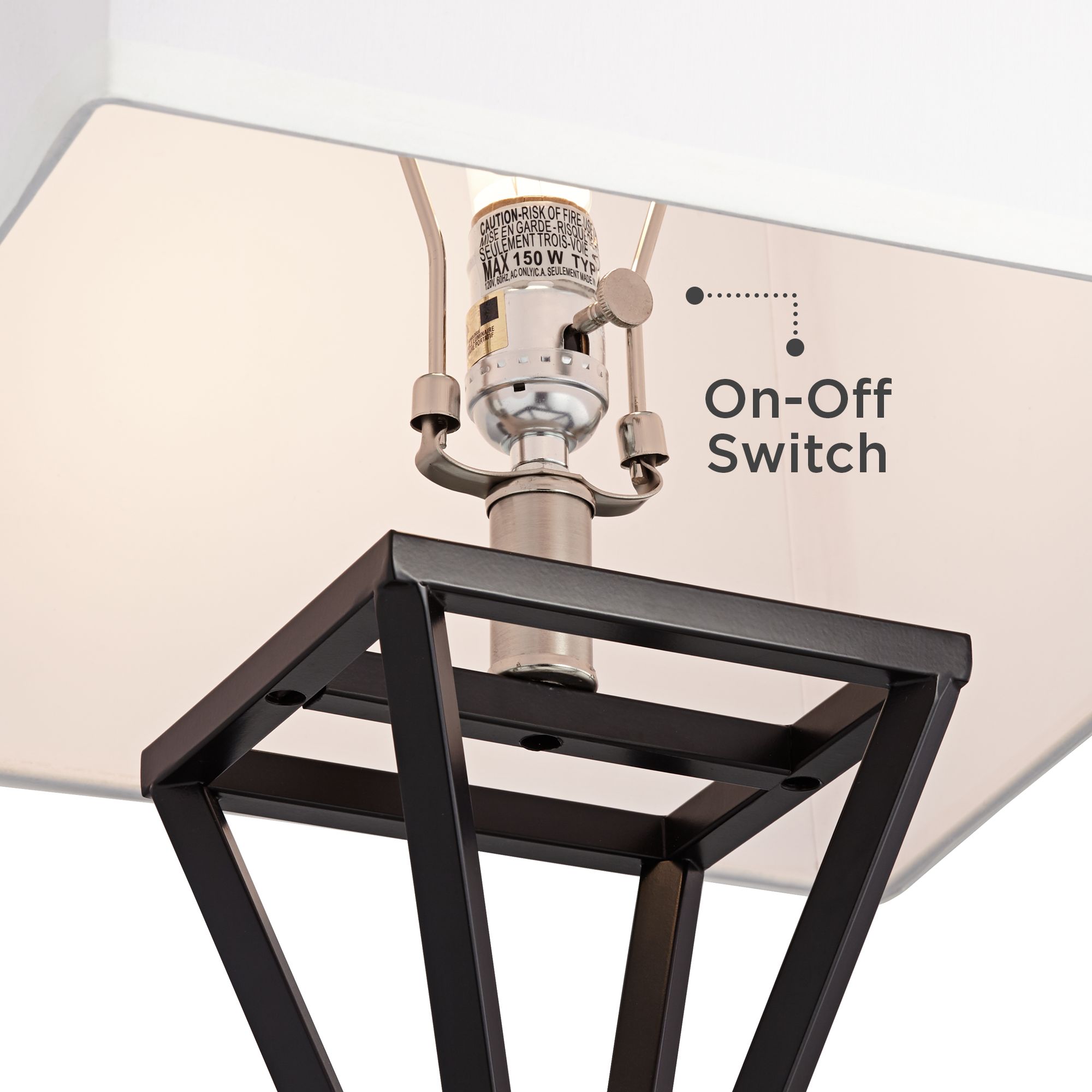 360 Lighting Opus 30" High Oil-Rubbed Bronze Open Concave Table Lamp ...