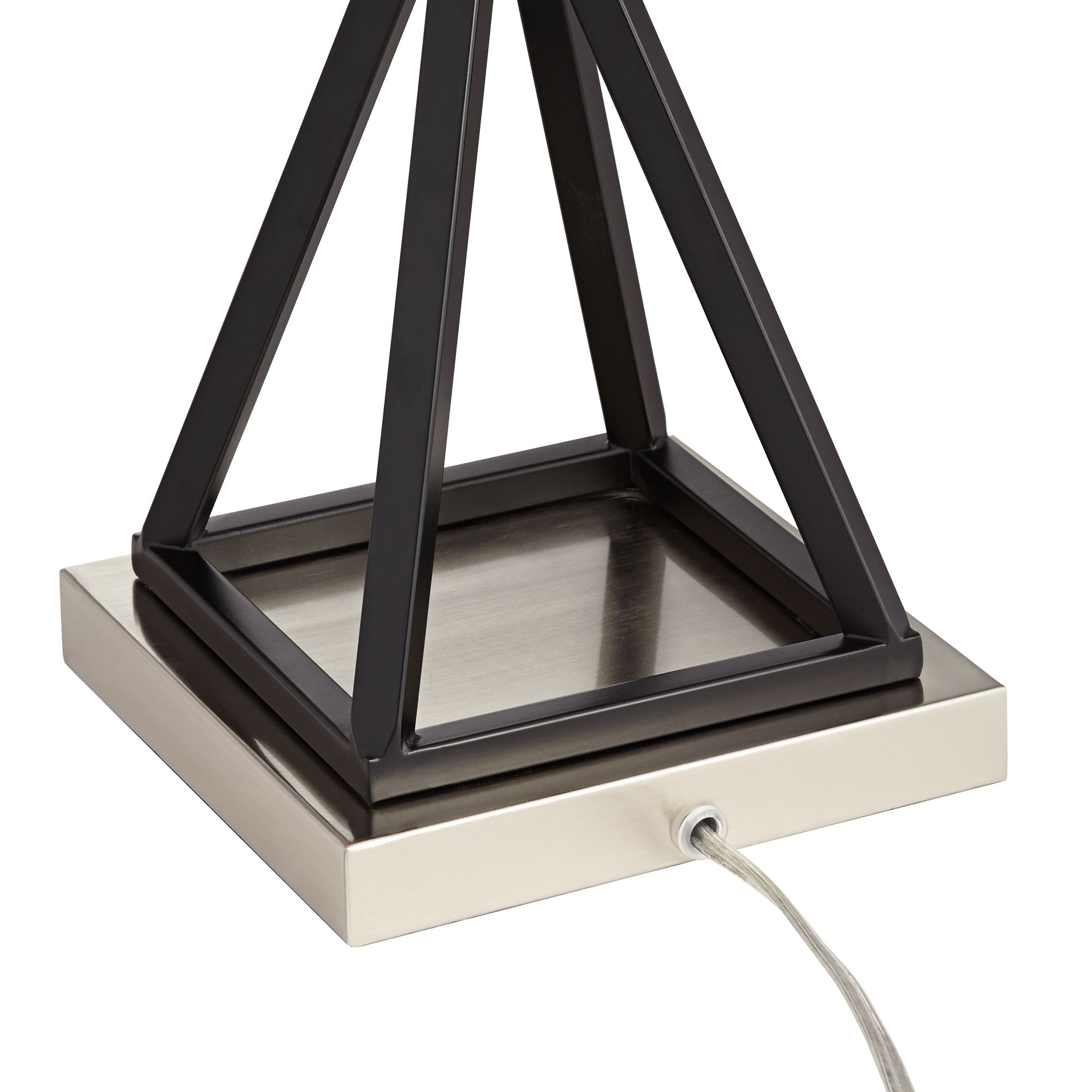 360 Lighting Opus 30" High Oil-Rubbed Bronze Open Concave Table Lamp ...