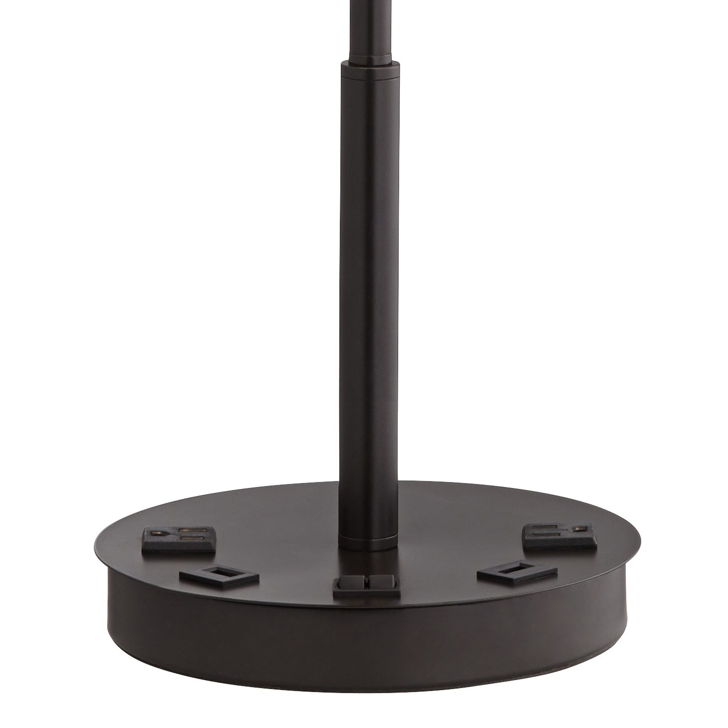 360 Lighting Undine 27" Dark Bronze USB and Outlets Table Lamp - #84V13 ...