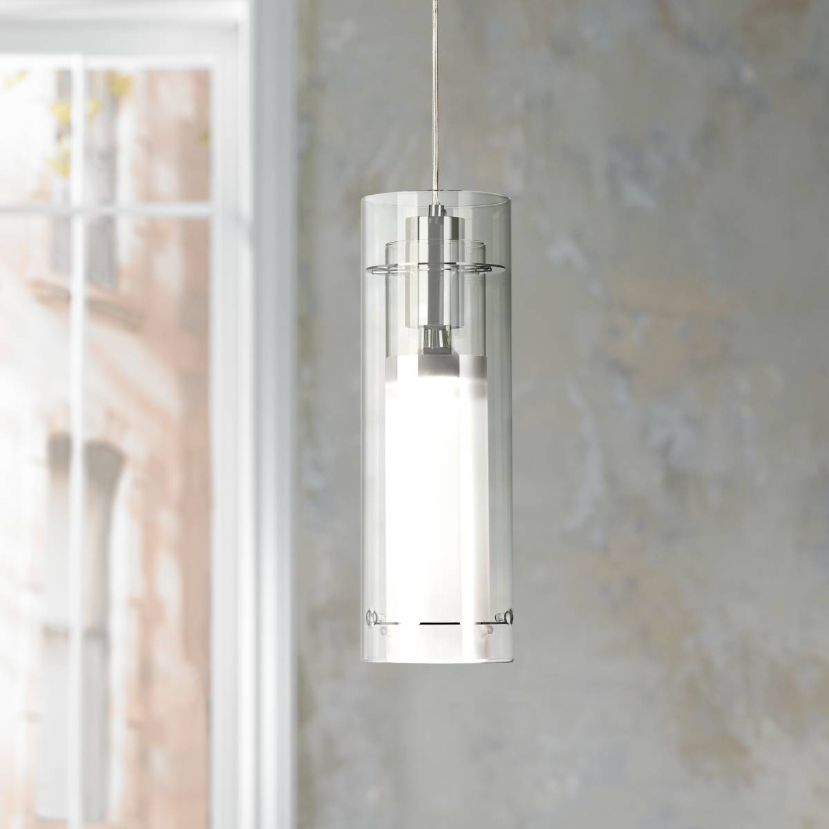 Cylinder Pendant Lighting Lamps Plus