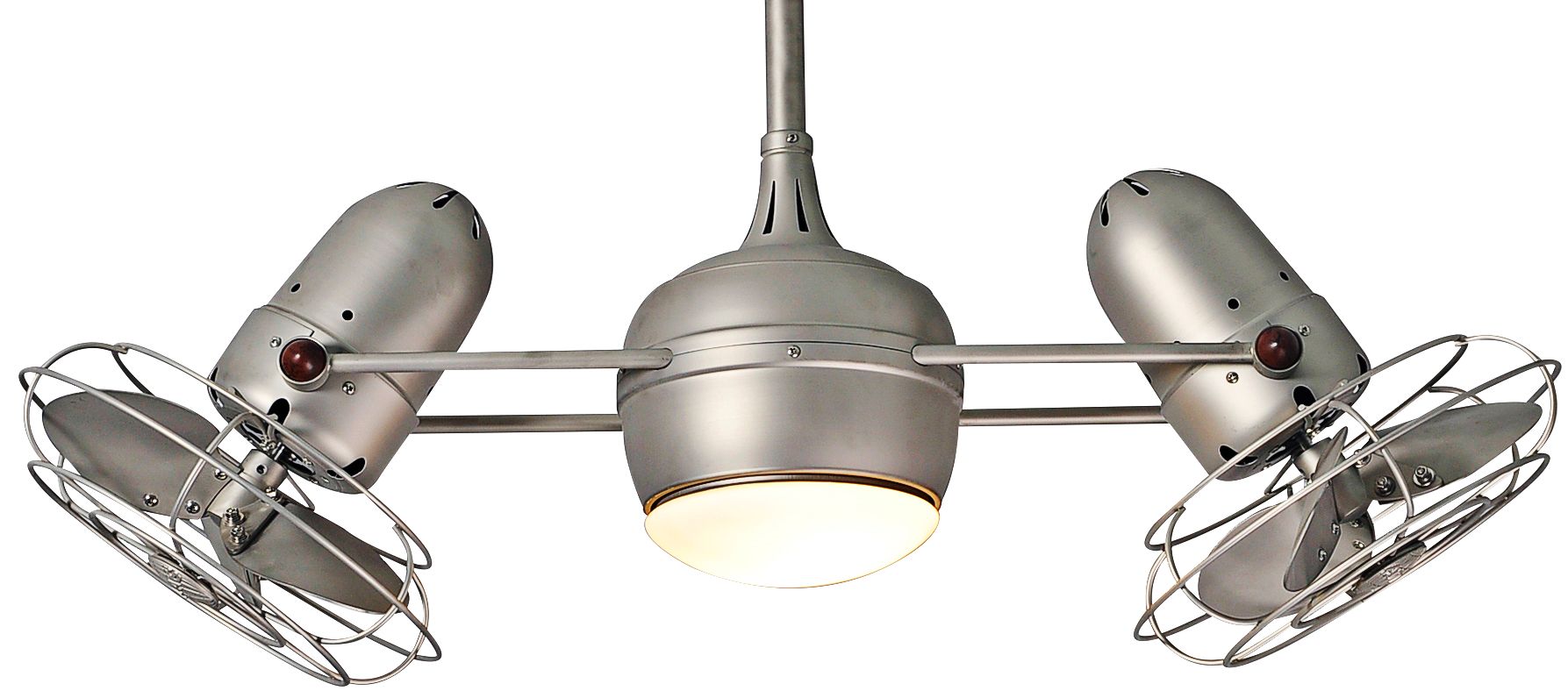 39" Matthews Dagny Bronze Damp Rated Dual Head Ceiling Fan with Remote ...