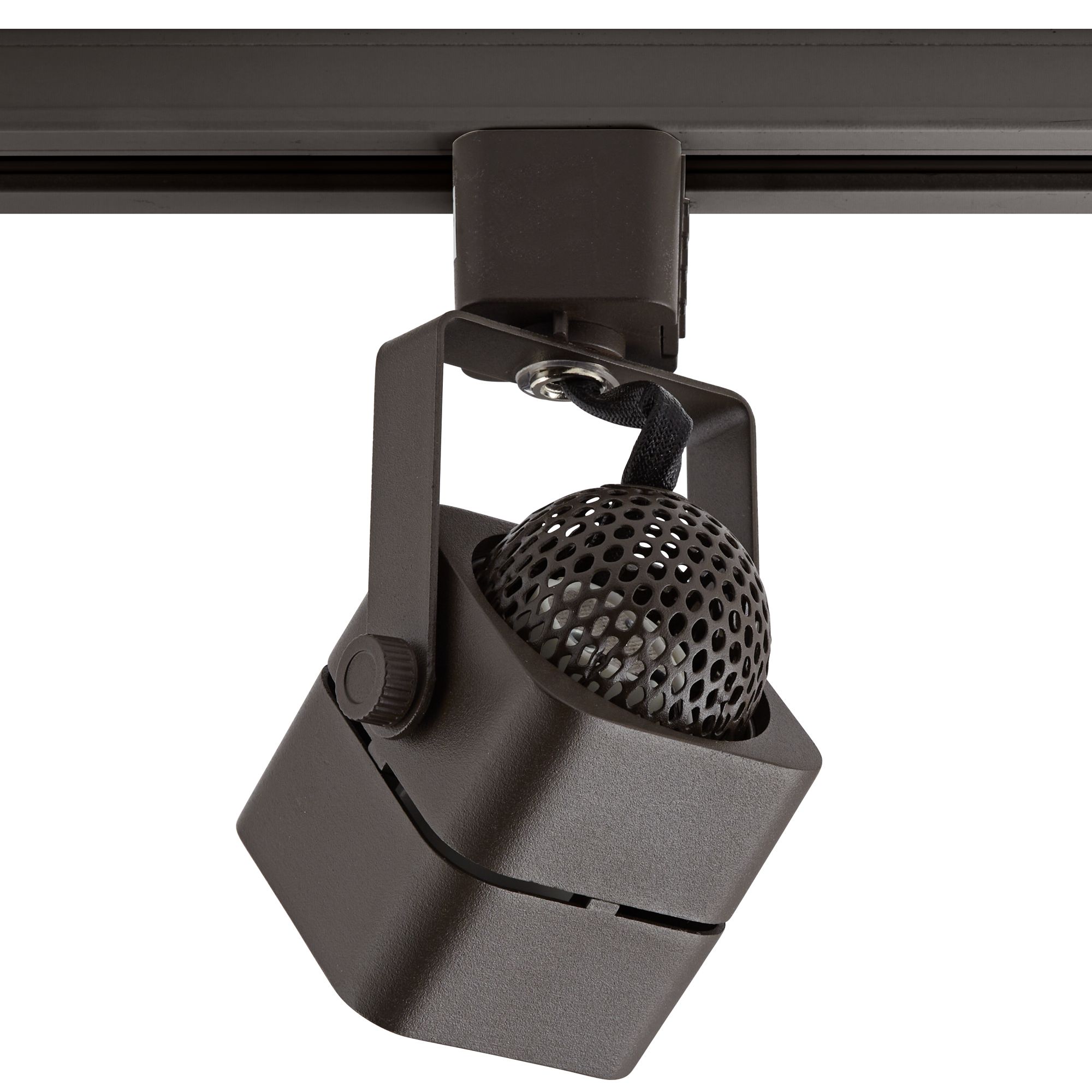 4-Light Bronze Square LED Track Kit with Floating Canopy - #93R32 ...