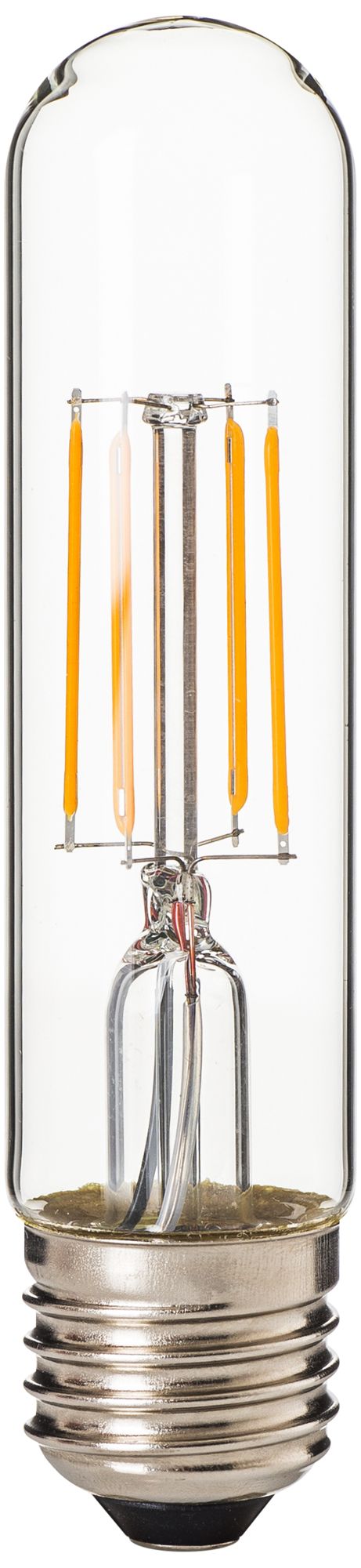 40W Equivalent Clear 4.5W LED Dimmable Standard T10 4-Pack by Tesler ...