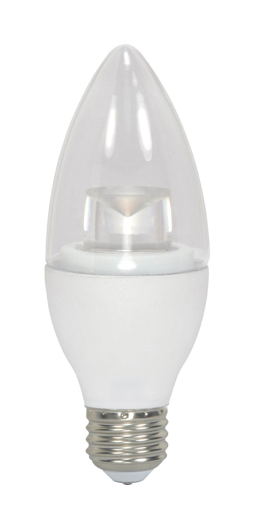 40W Equivalent Satco Clear 3.5W LED Dimmable Standard Bulb - #1257P ...
