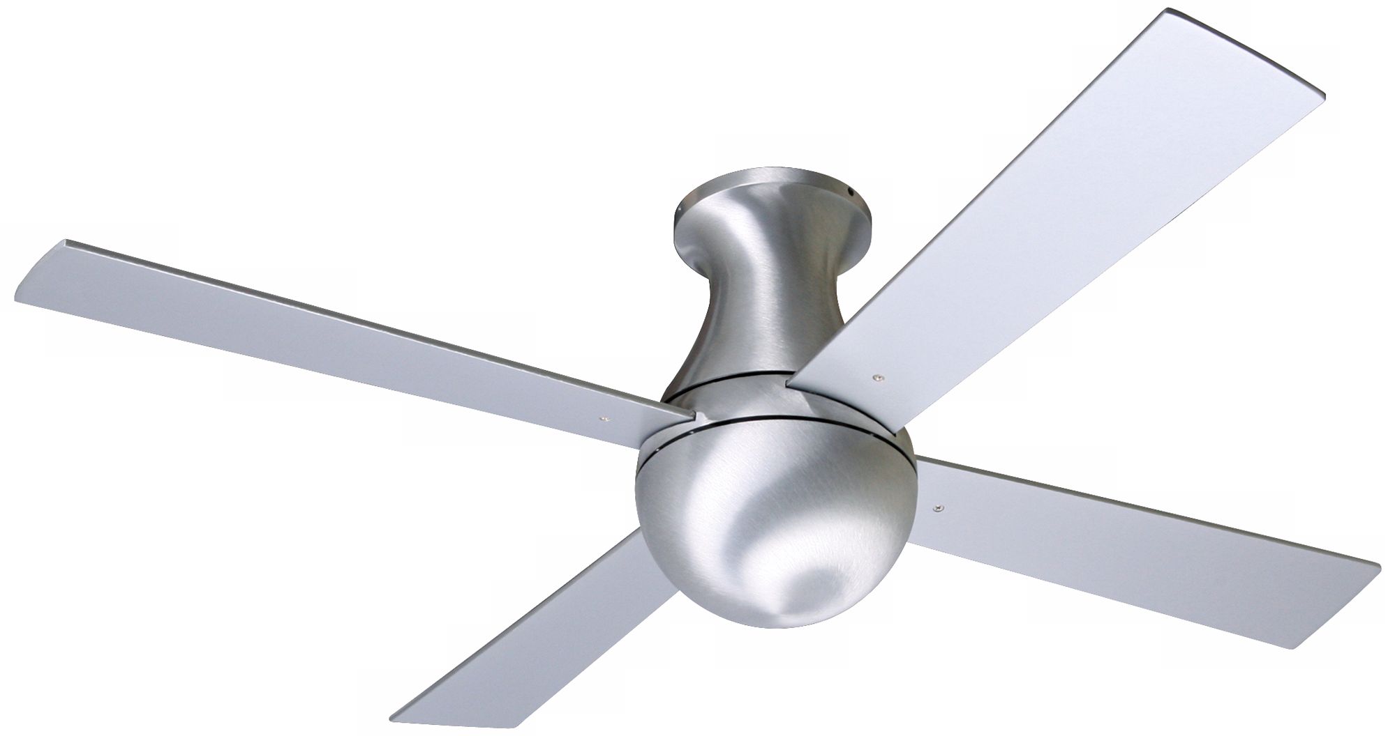 42" Modern Fan Aluminum Ball Hugger Ceiling Fan with Wall Control - # ...