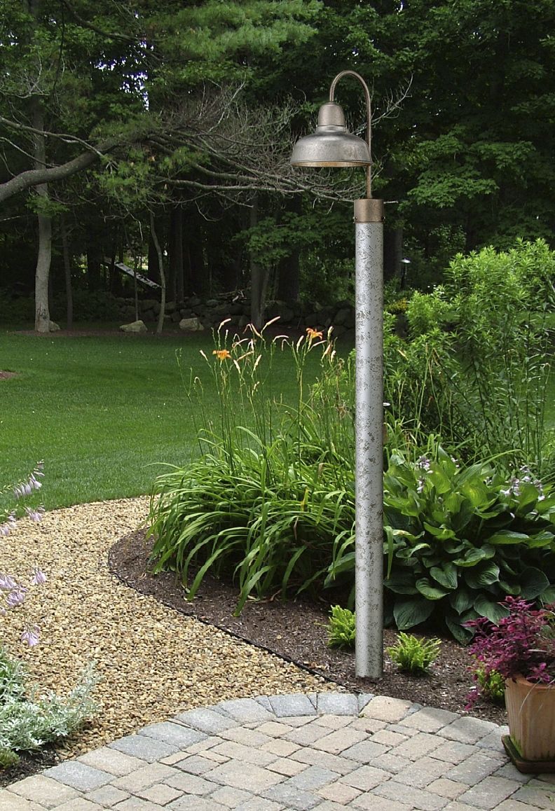 Urban Barn 15 3/4" High Galvanized Steel Outdoor Post Light - #4M522 ...