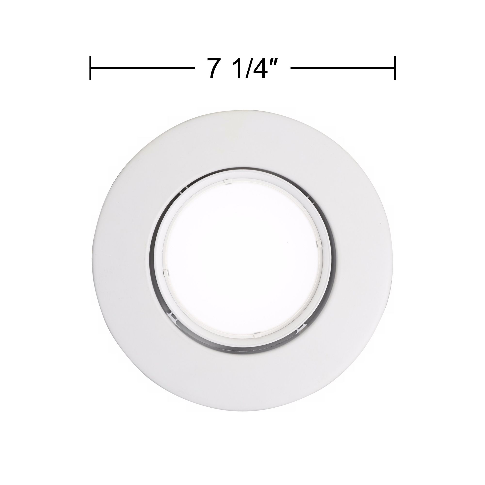 5" or 6" Gimbal-Pivot 10 Watt LED Retrofit Trim White - #6R739 | Lamps Plus