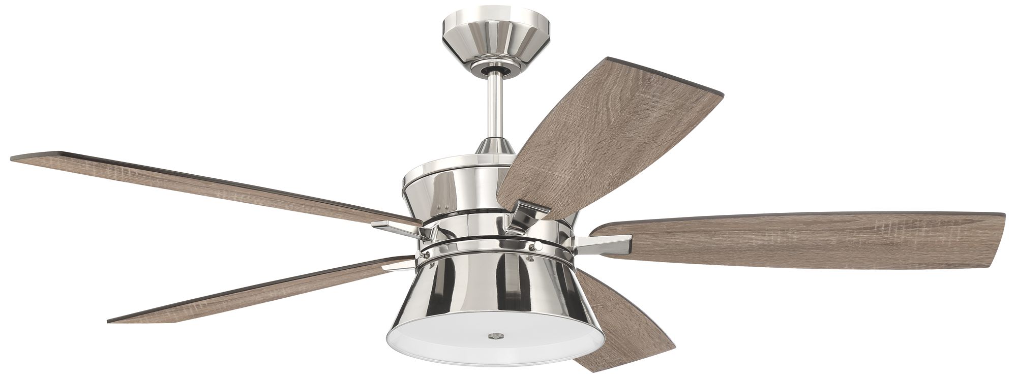 52" Craftmade Dominick Polished Nickel LED Ceiling Fan - #5708D | Lamps ...