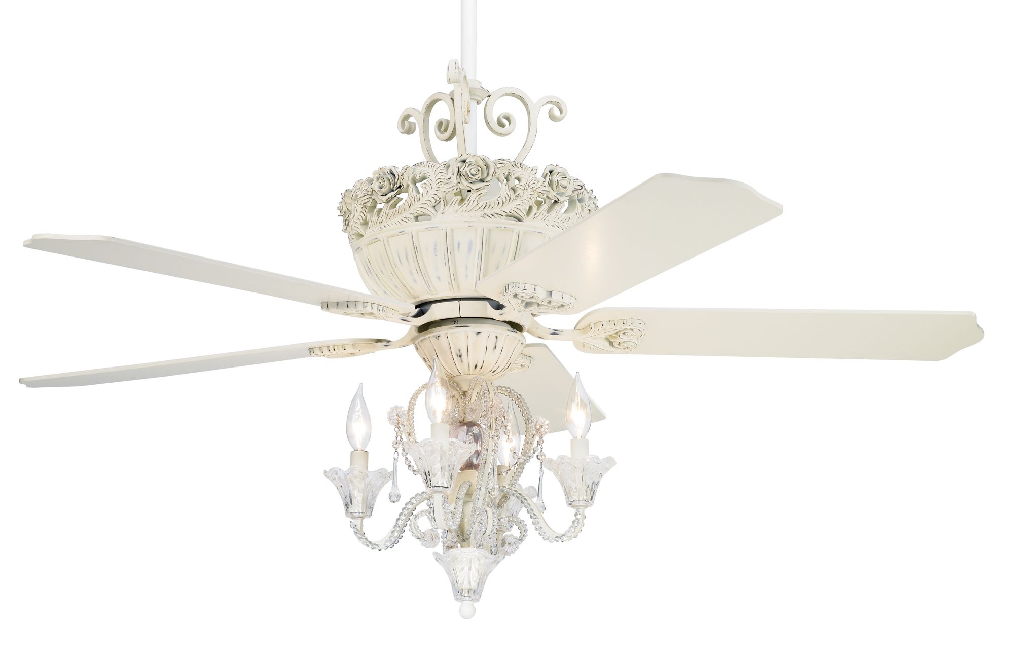 Casa Chandelier Ceiling Fan _ Casa Vieja, Traditional Ceiling Fans – NRTC