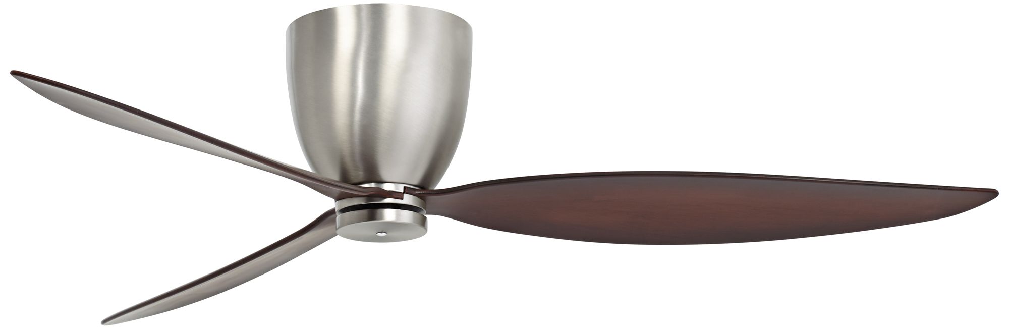 52" Casa Orbitor Brushed Nickel Hugger Ceiling Fan with Wall Control ...