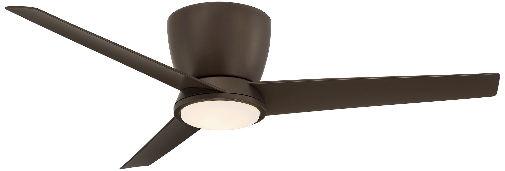 52" Casa Vieja Auria Bronze Damp Rated LED Hugger Fan with Remote ...