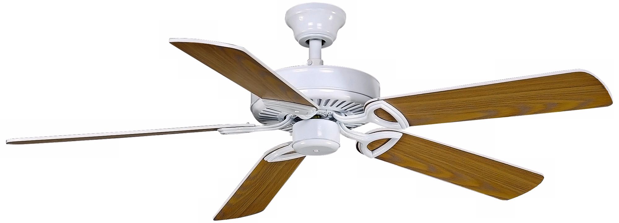 52" Matthews America White Ceiling Fan - #3K382 | Lamps Plus