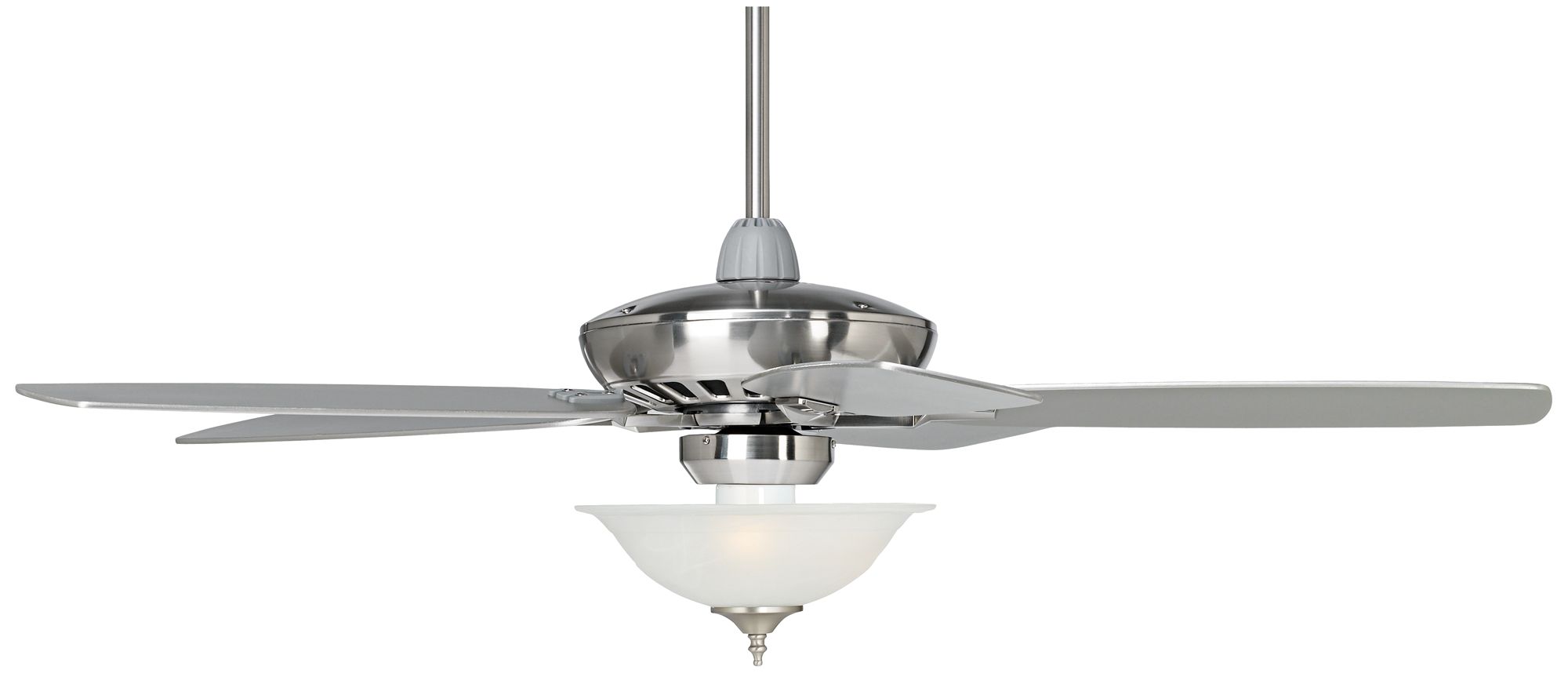 52" Casa Journey Bronze Alabaster Glass LED Ceiling Fan with Remote ...