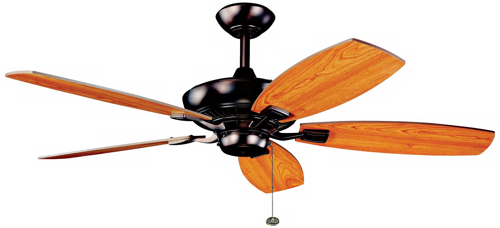 52" Kichler Canfield Matte White Pull Chain Ceiling Fan - #1H442 ...