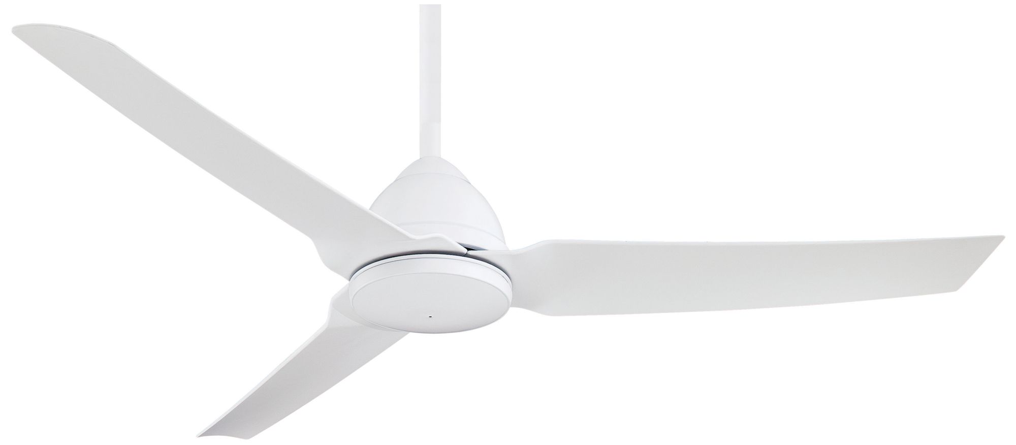 54" Minka Aire Java Flat White Wet Rated Ceiling Fan with Remote - # ...