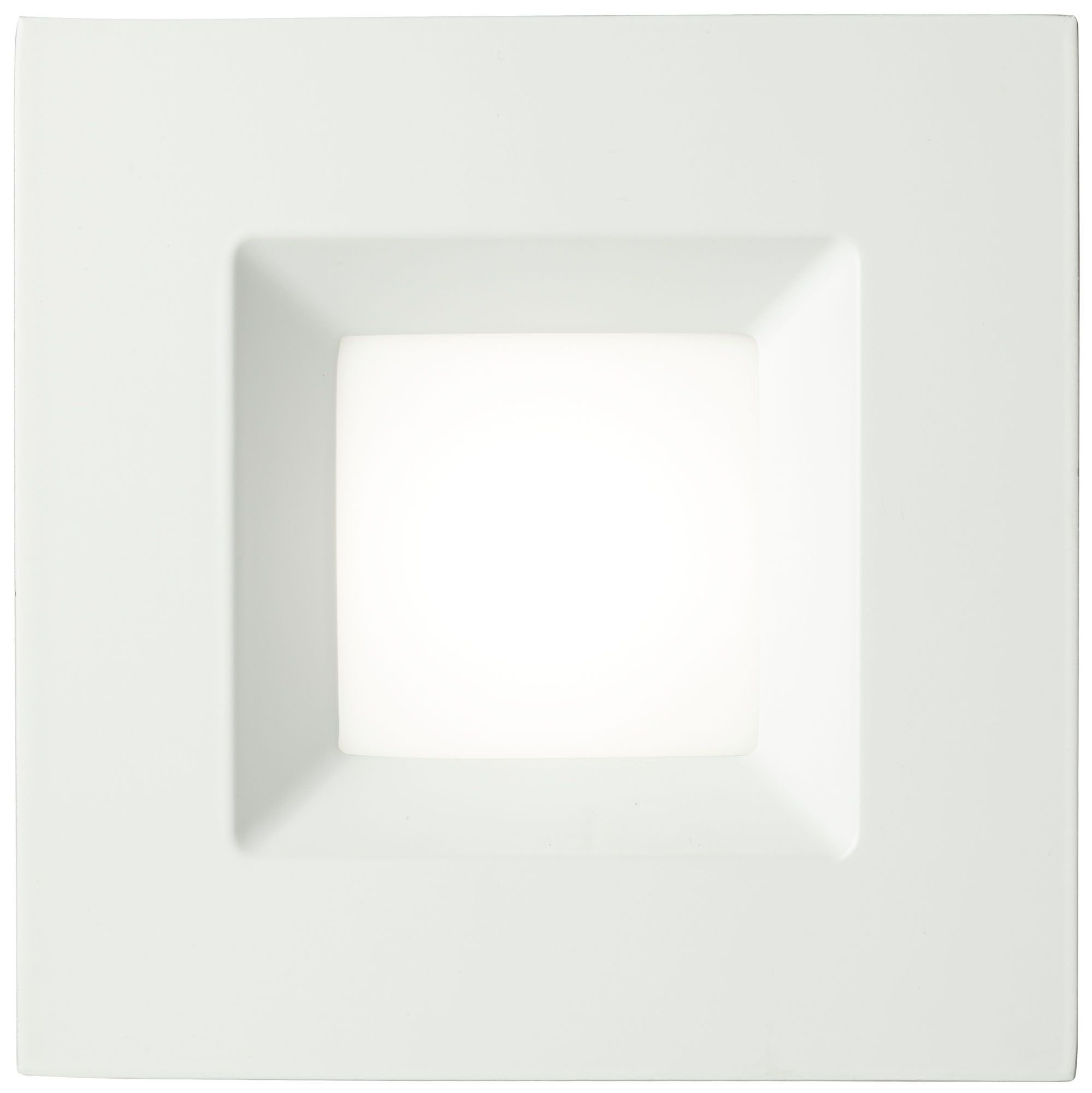 6" White Square Retrofit 15 Watt LED Recessed Light - #1R722 | Lamps Plus