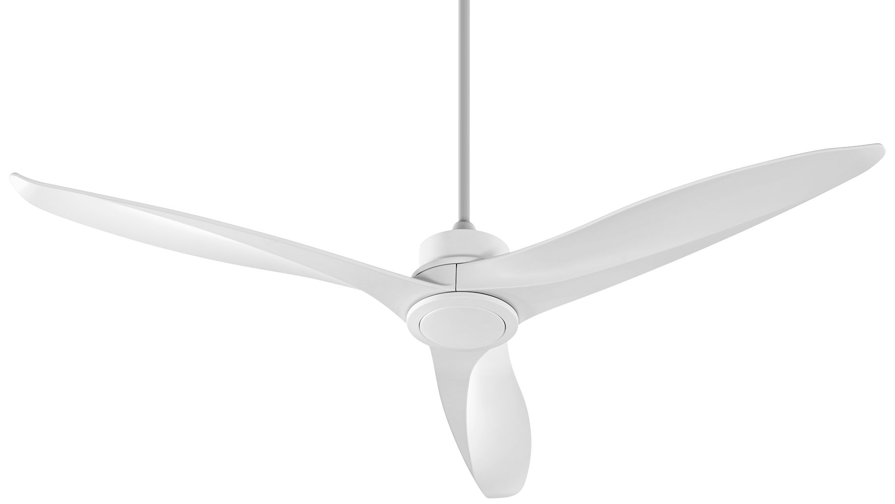 60" Quorum Kress Studio White Modern Ceiling Fan with Wall Control ...
