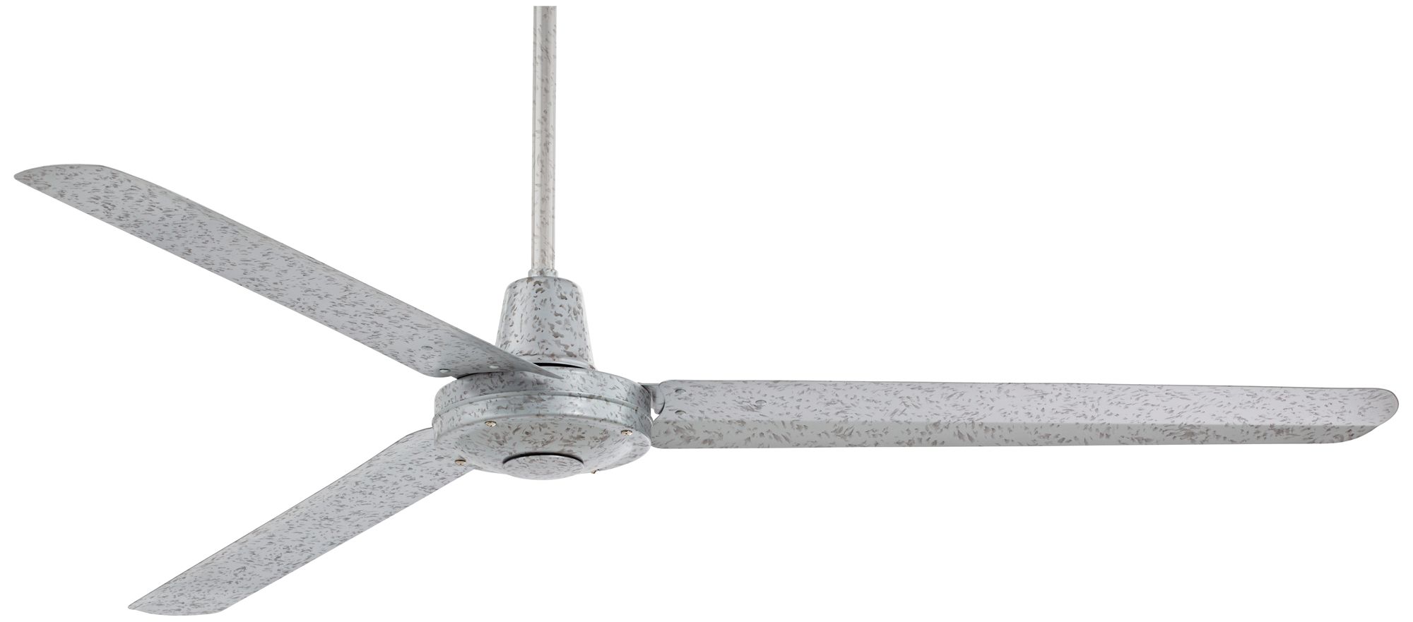 60" Turbina DC Galvanized Damp Rated Ceiling Fan with Remote - #7D011 ...
