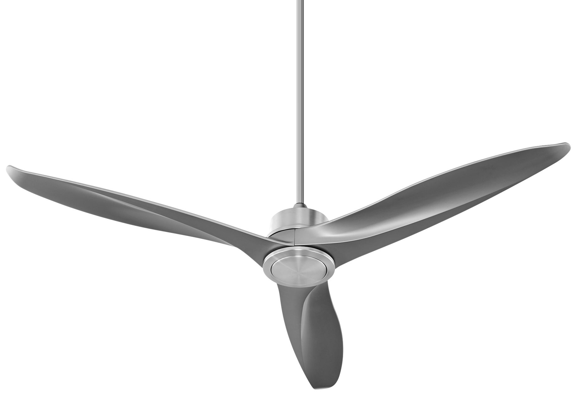 60" Quorum Kress Studio White Modern Ceiling Fan with Wall Control ...