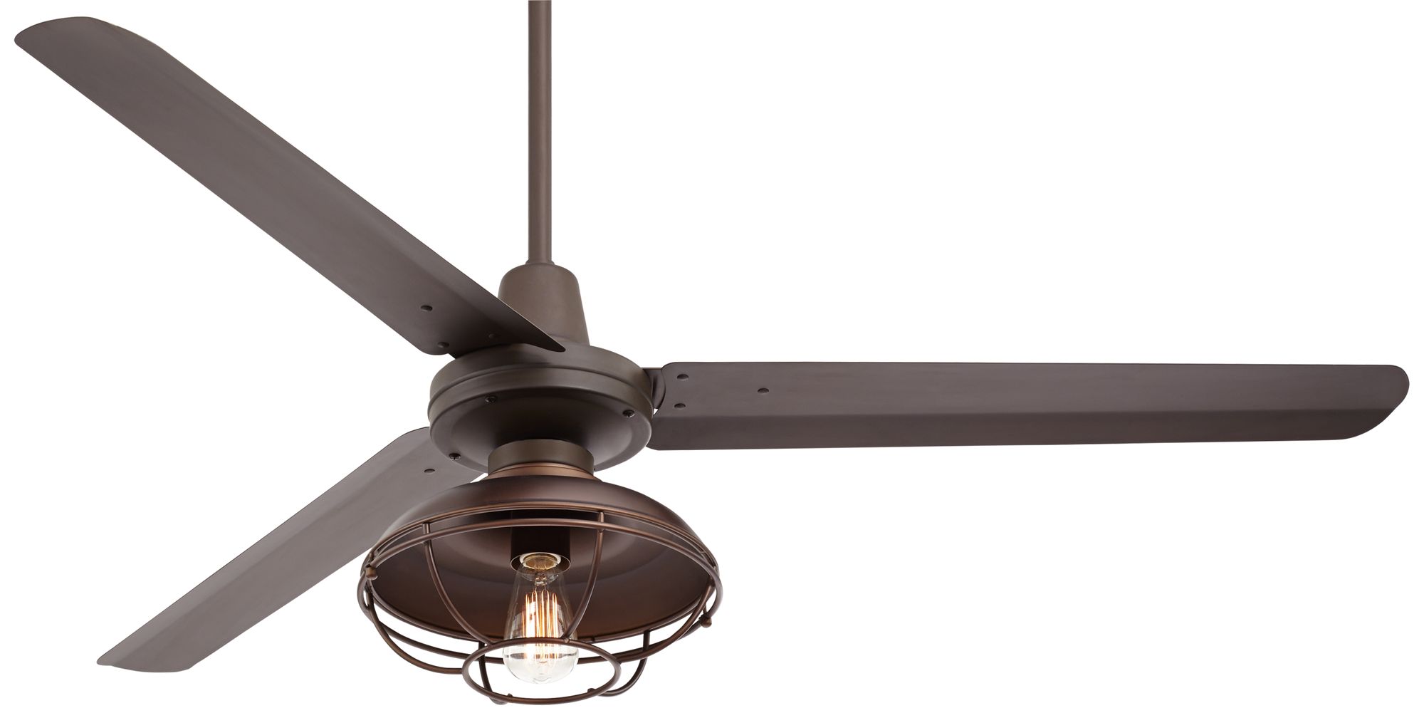 60" Casa Turbina DC Damp Bronze LED Lantern Ceiling Fan with Remote ...