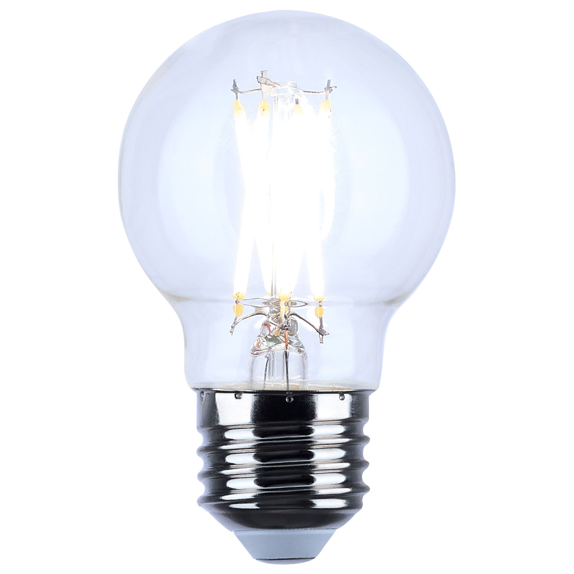 60W Equivalent Satco Clear 5.5W LED Dimmable Standard Bulb - #1310P ...