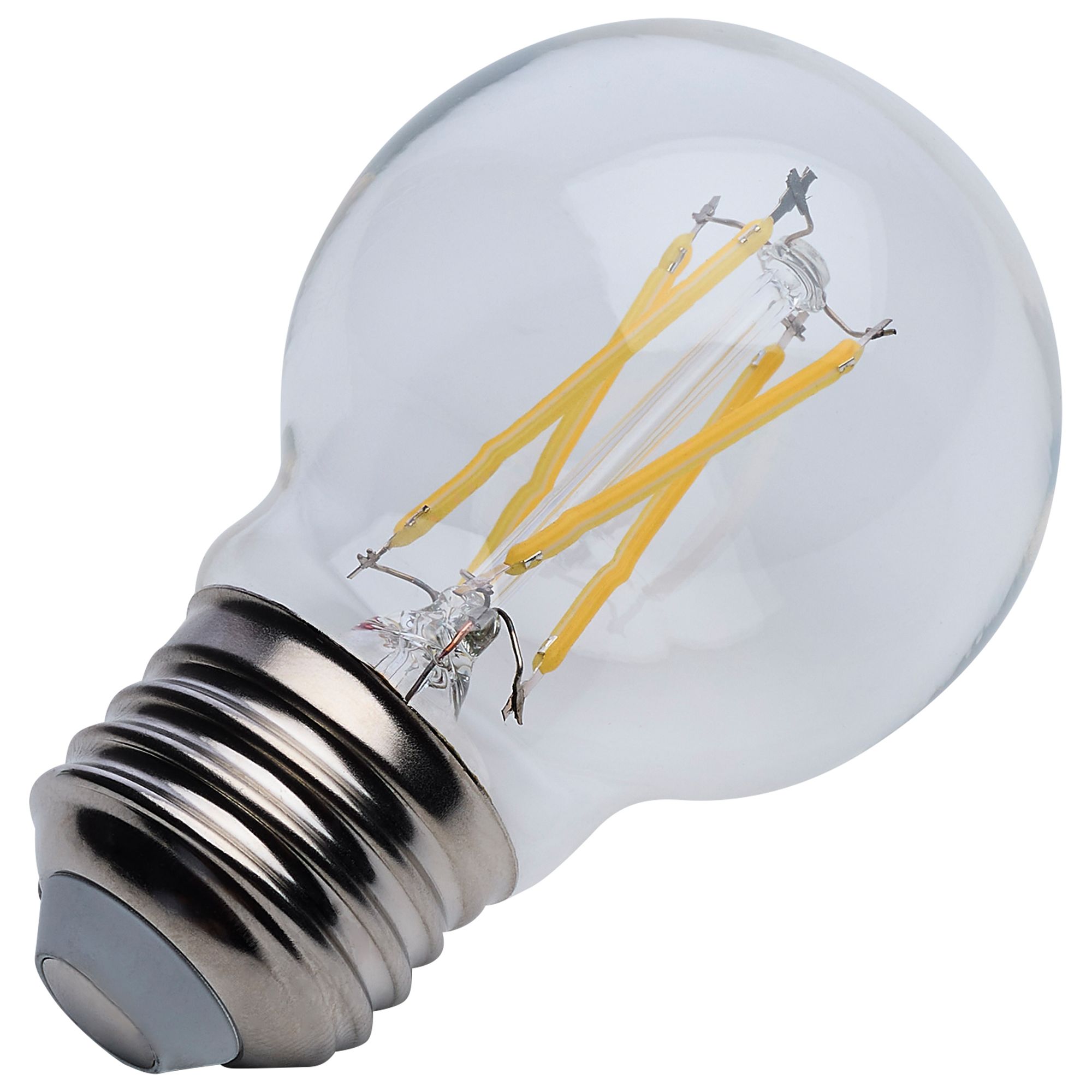 60W Equivalent Satco Clear 5.5W LED Dimmable Standard Bulb - #1310P ...