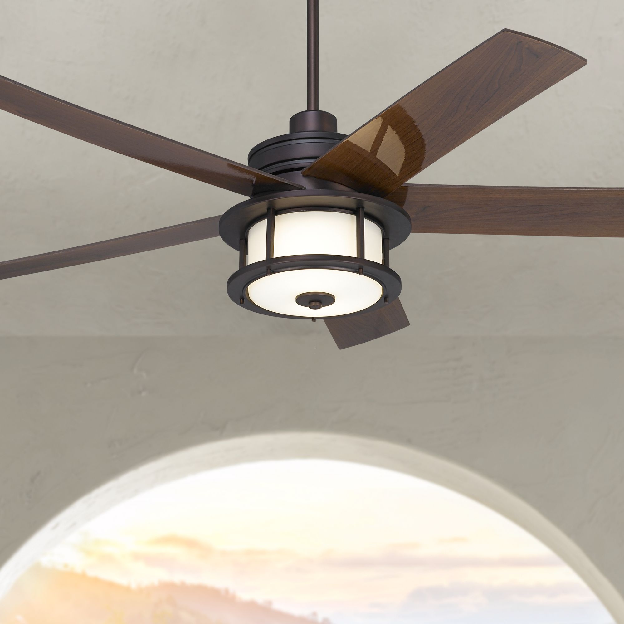 Outdoor Ceiling Fans with Pull Chains | Lamps Plus