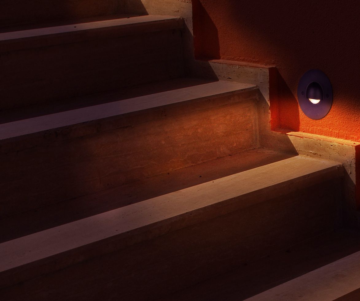 Black Cast Aluminum 12-Volt Stair Step Light - #67300 | Lamps Plus