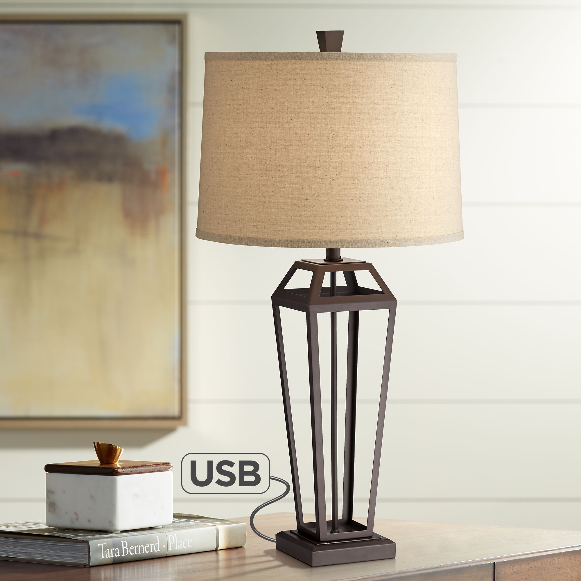 31 In. - 35 In., Usb, Table Lamps | Lamps Plus