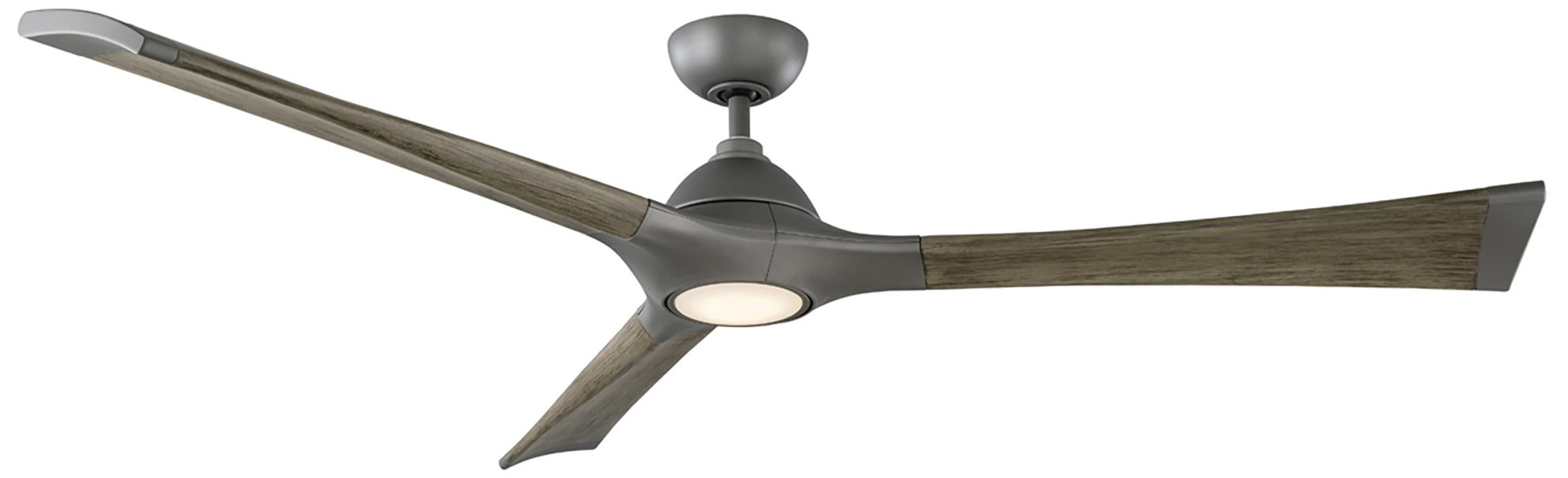 72" Modern Forms Woody Graphite 3500K LED Smart Ceiling Fan - #642R2 ...