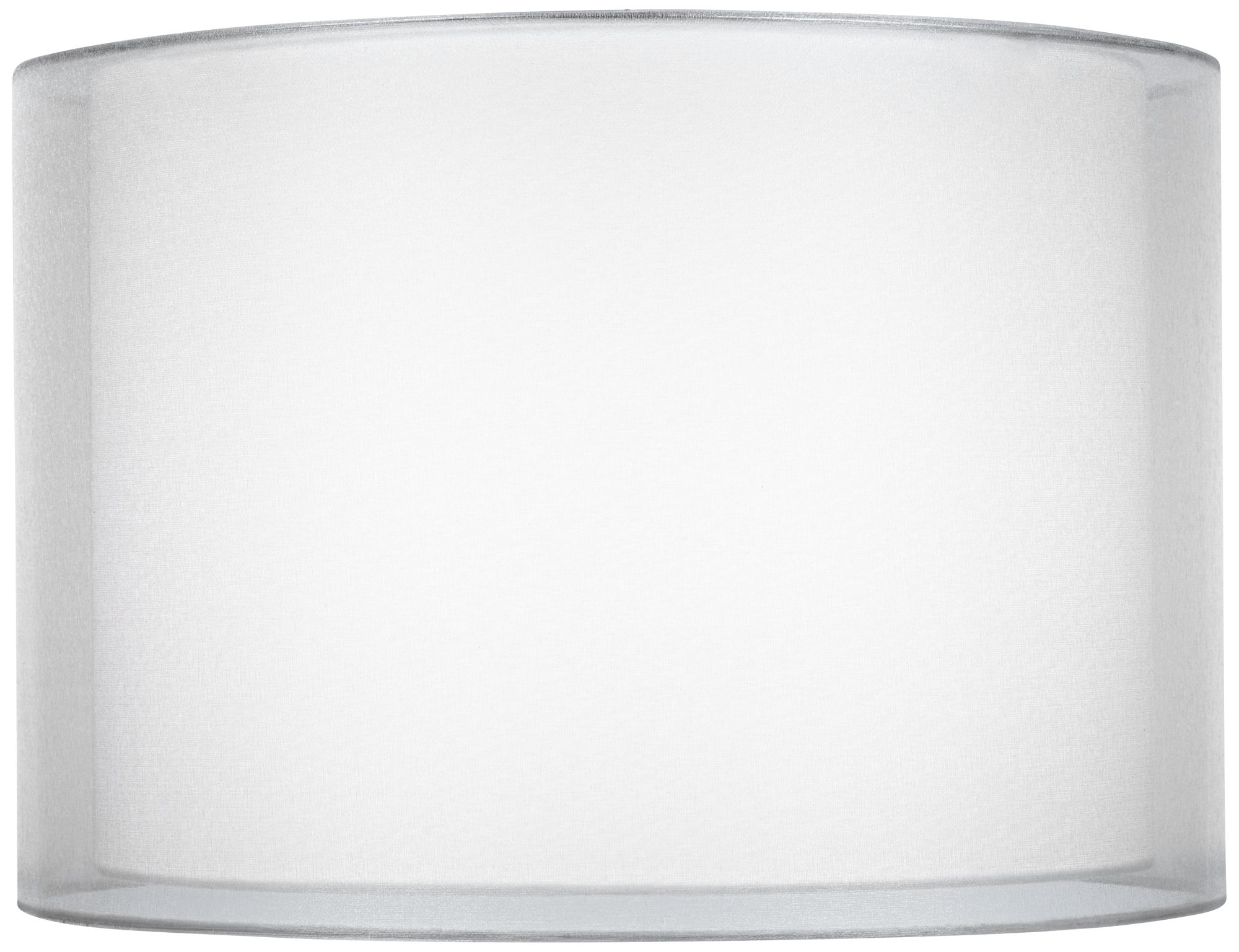 Steamed Milk Sheer Double Shade Double Gourd Table Lamp - #17P31 ...