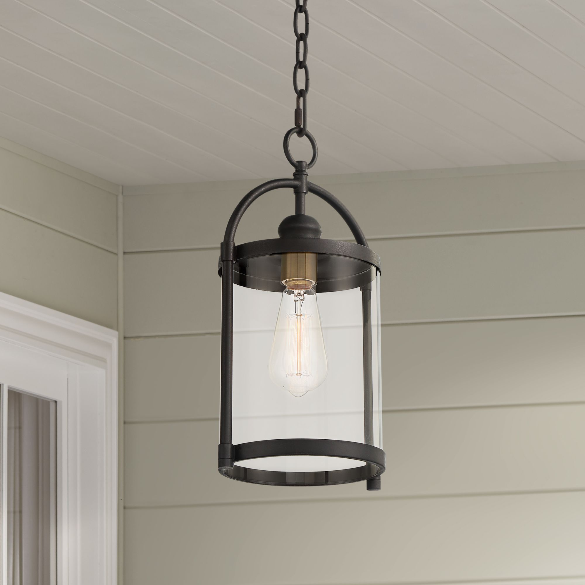 Brass - Antique Brass, Hanging Lantern, Outdoor Lighting | Lamps Plus