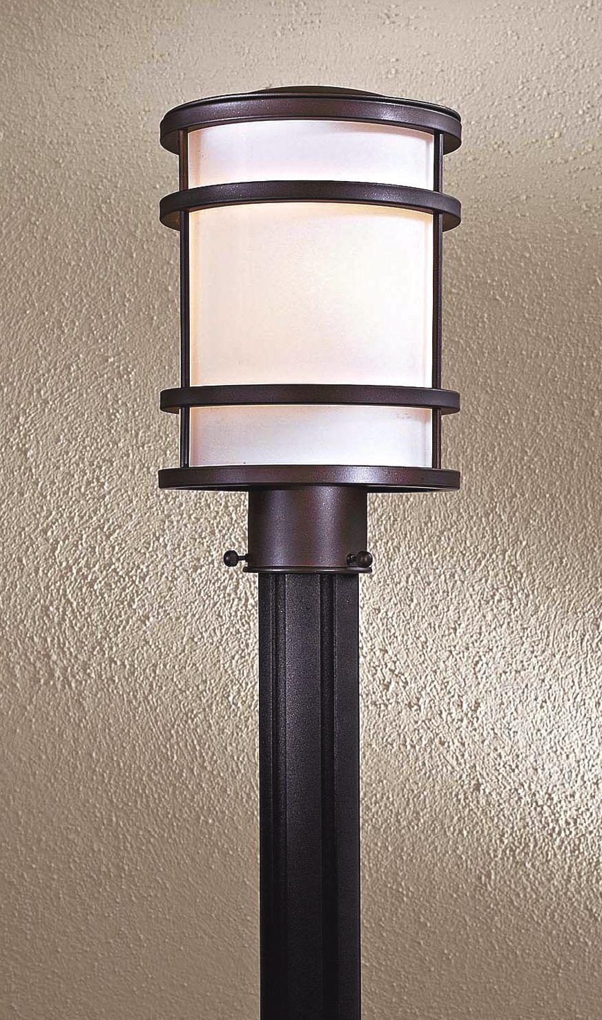 Bay View Collection 12 1/4" High Bronze Post Mount Light - #94592 ...