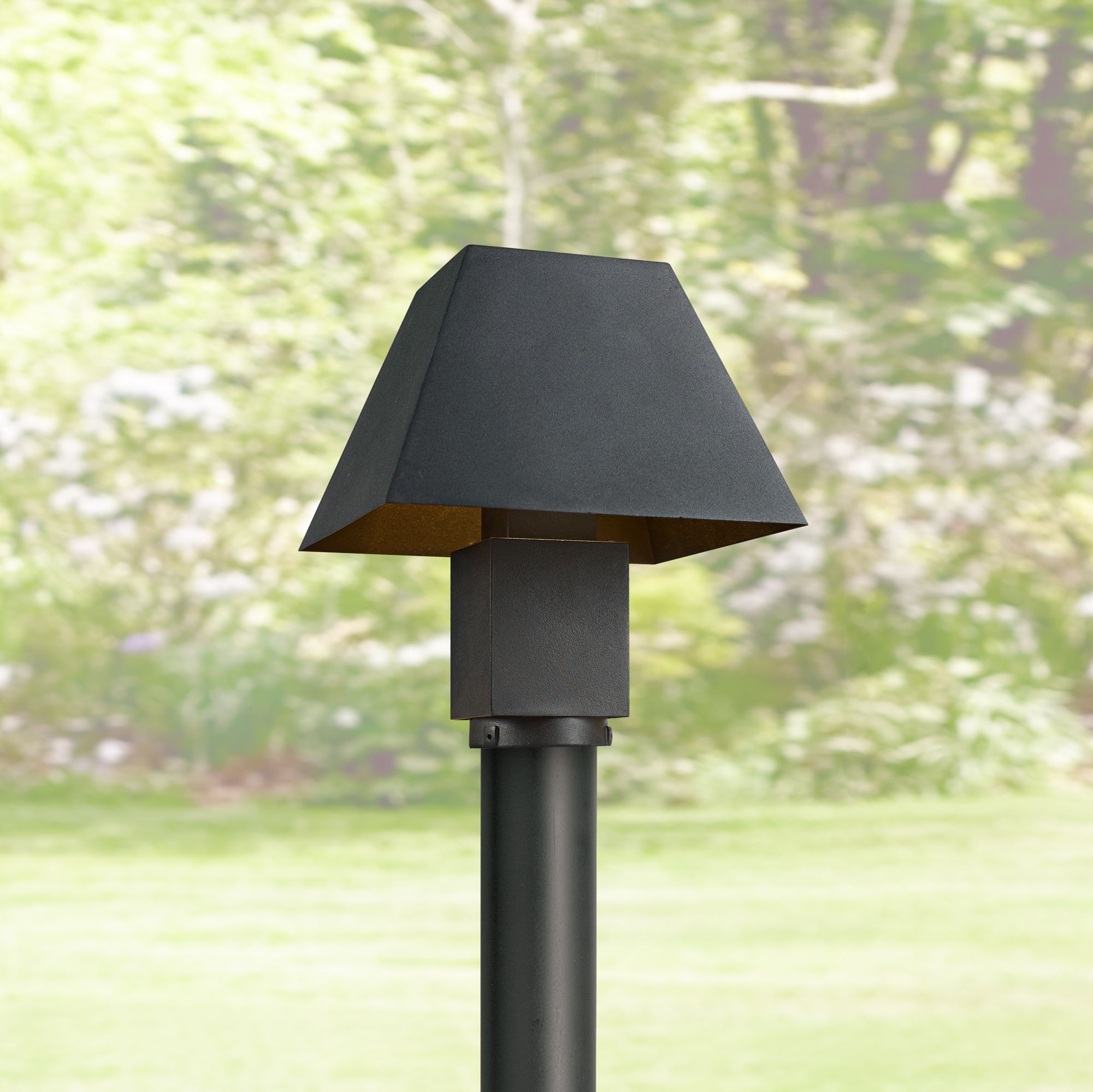 Black, Led, Post Light, Outdoor Lighting | Lamps Plus